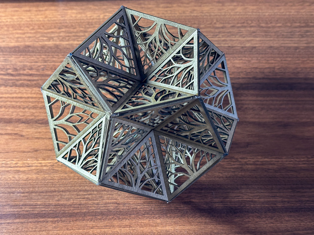 Building a Concave Pentakis Dodecahedron : CRASH Space