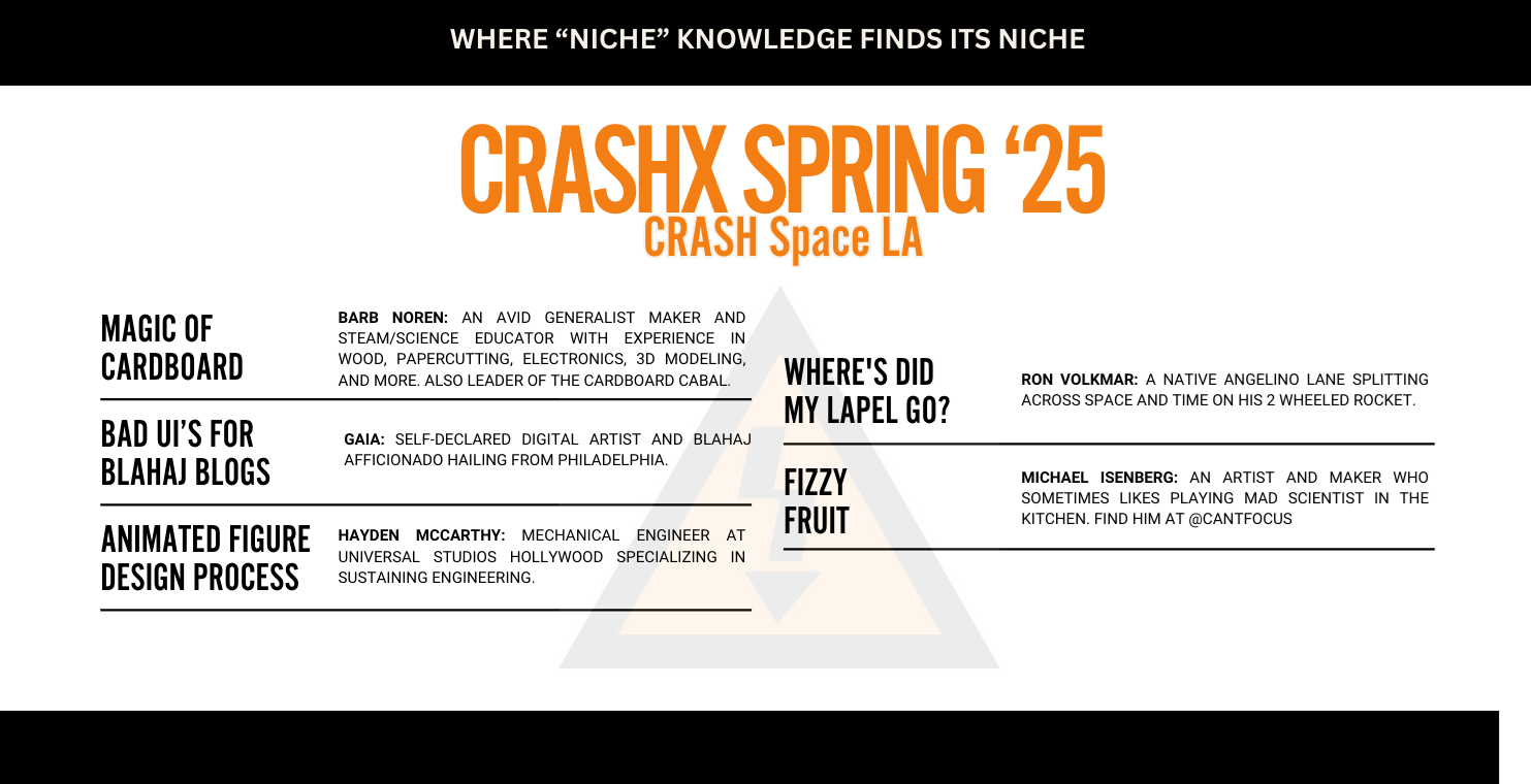 Recap – CRASHx – CRASH Space